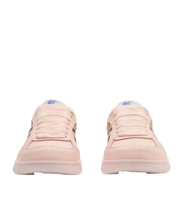Burberry Checked Lace-up Sneakers
