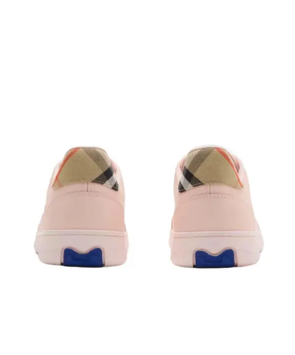 Burberry Checked Lace-up Sneakers