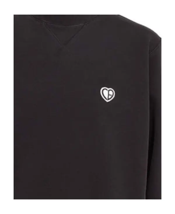 Dior Embroidered Logo Pullover - Black