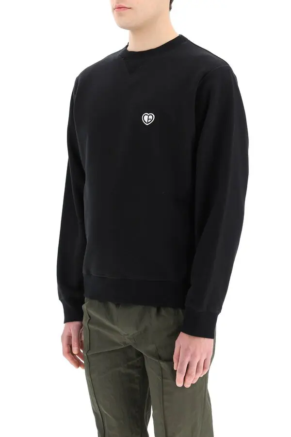 Dior Embroidered Logo Pullover - Black