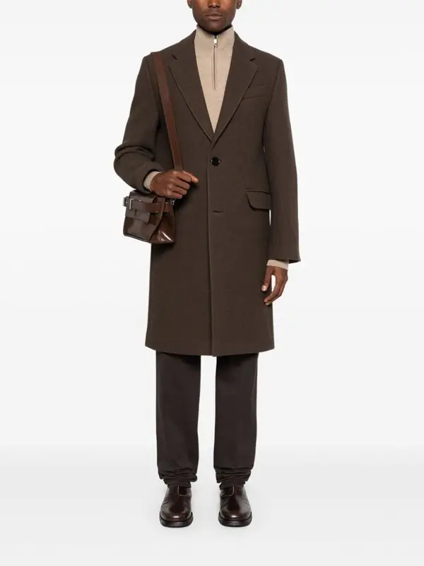 AMI Paris Virgin Wool Coat