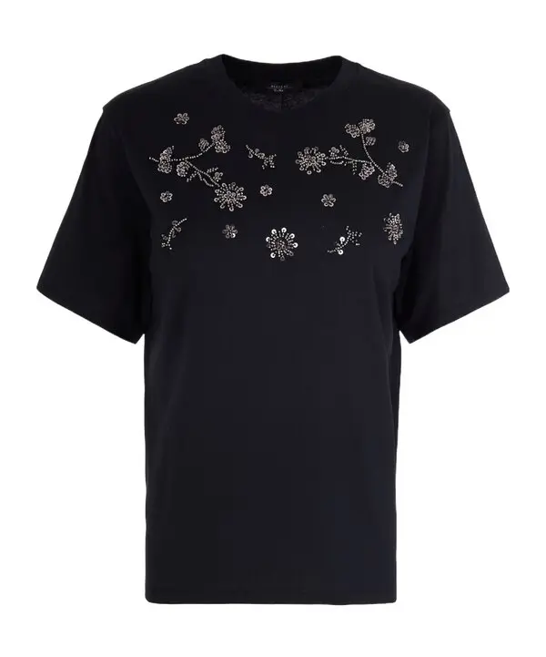 Max Mara Sequin Embellished T-shirt