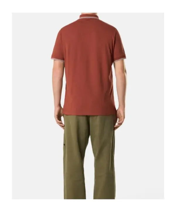 Stone Island Logo Patch Slim Polo Shirt