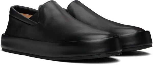 Marsèll Cassapelle Grained Leather Slip-on Sneakers