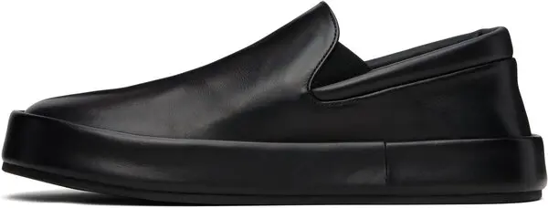 Marsèll Cassapelle Grained Leather Slip-on Sneakers