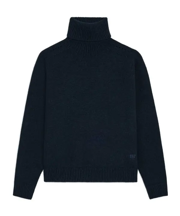 Celine Seamless Cashmere Turtleneck Sweater