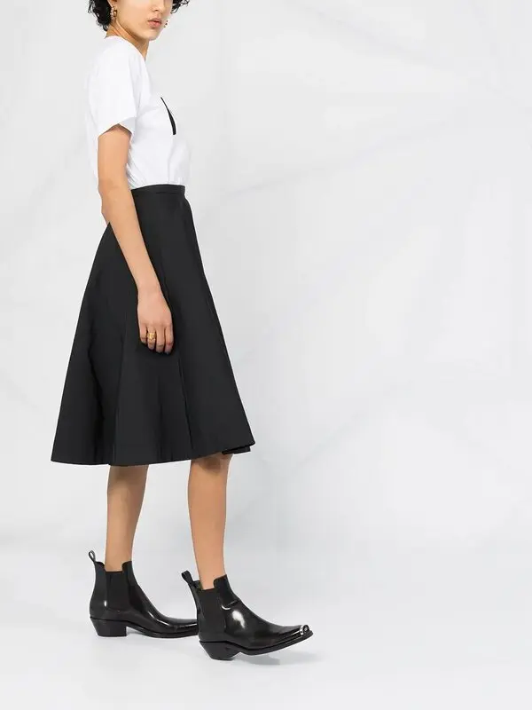 N.21 High-waisted Flared Skirt