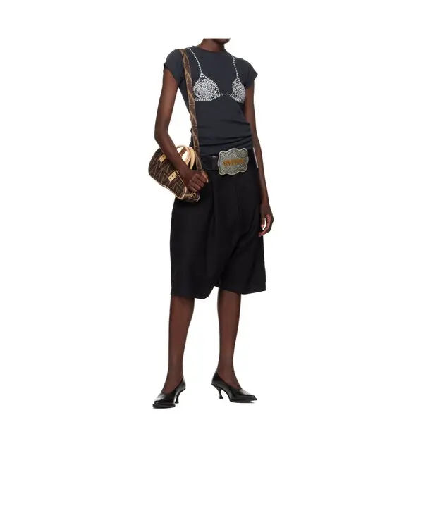 Vaquera Monogram Violin Shoulder Bag