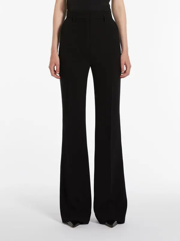 Max Mara High Waisted Straight Leg Trousers