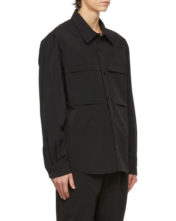 Ami Pouched Long-sleeved Shirt