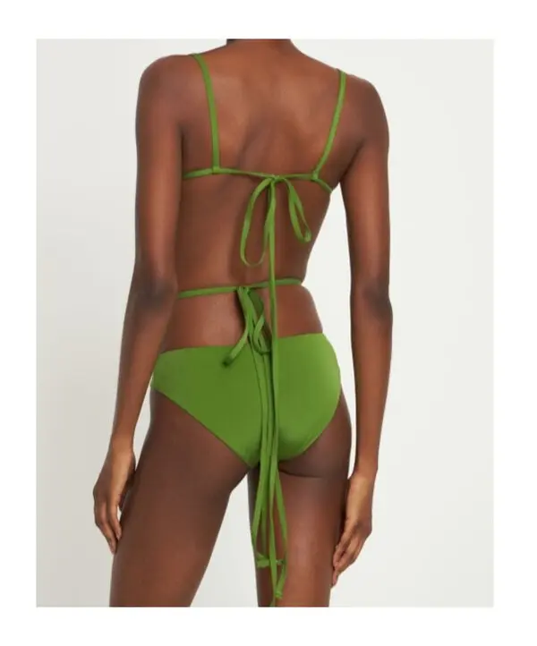 Christopher Esber Tie Front Back Bikini Top