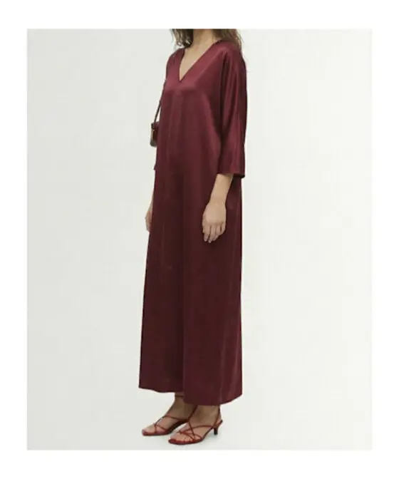 BY MALENE BIRGER Lucina Satin Midi Dress