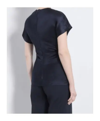 LOULOU STUDIO Silk Linen Organza Top
