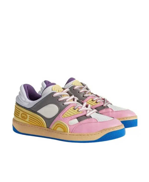 Gucci Panelled Leather Sneakers