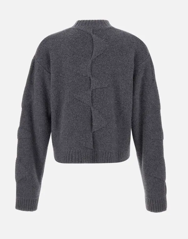 HELIOT EMIL Spiral Knit Textured Jumper