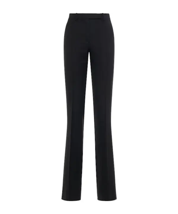 TOM FORD Virgin Wool Blend Twill Straight Leg Pants