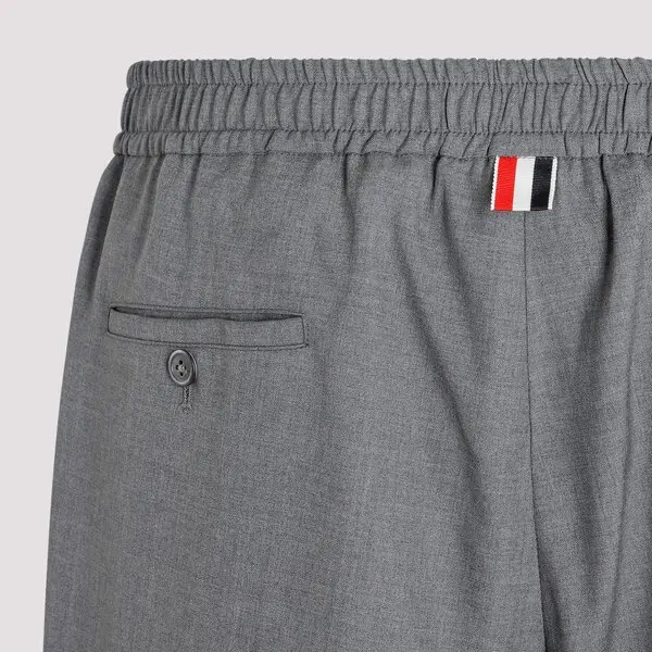 Thom Browne 4-bar Straight Leg Trousers - Medium Gray
