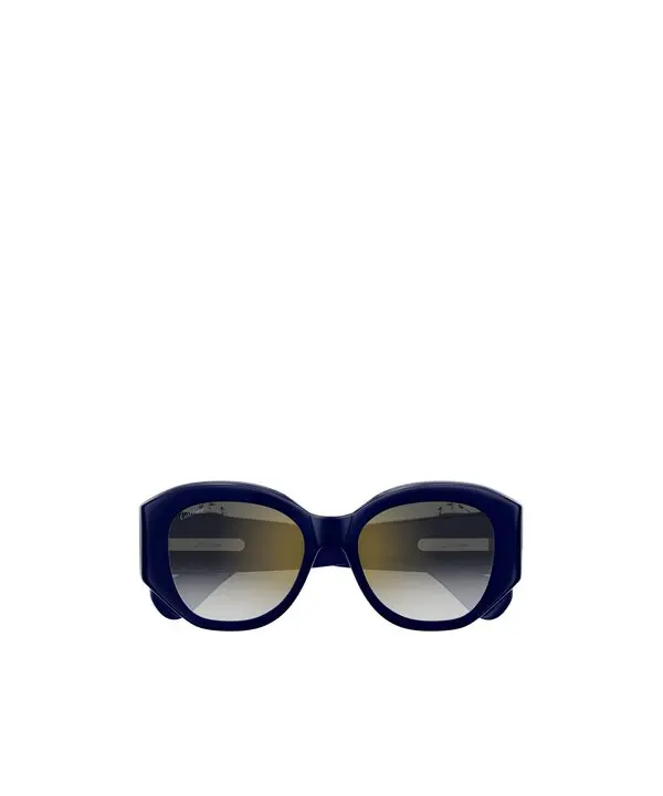 Cartier Panthère Square Frame Sunglasses - Blue