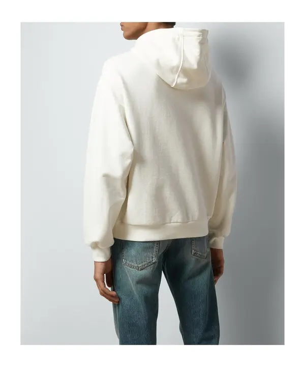 Gucci Logo Printed Drawstring Hoodie