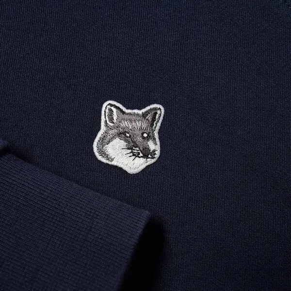 Maison Kitsuné Fox Head Patch Sweatshirt