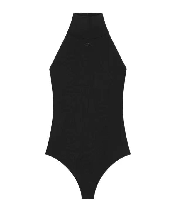 COURREGES Backless Bodysuit - Black