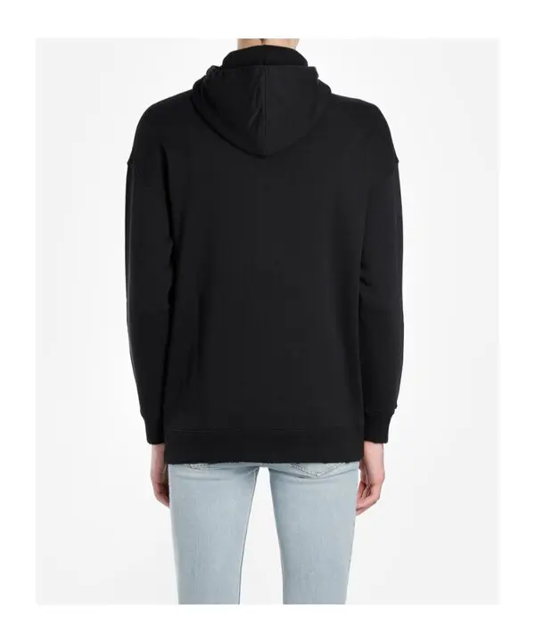 Givenchy Logo Embroidered Cotton Hoodie