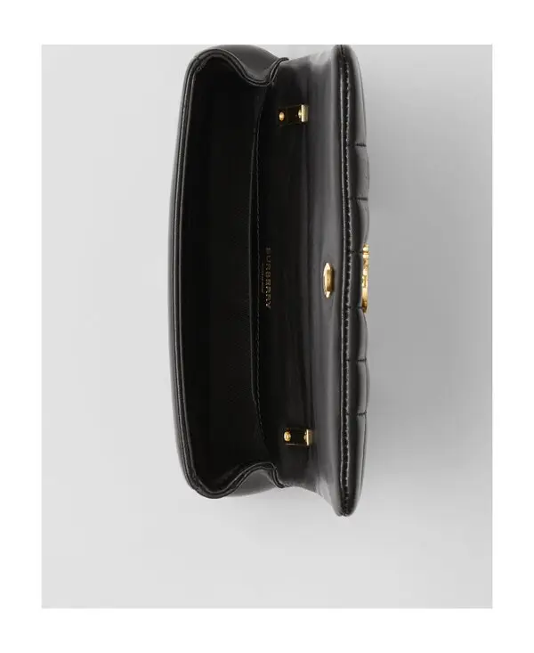Burberry Lola Quilted Mini Shoulder Bag - Black
