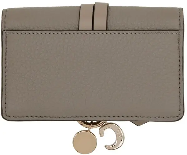 Chloé Logo-charm Foldover Top Wallet