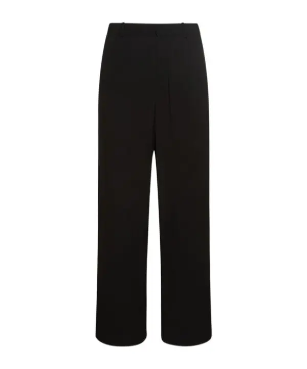 Balmain Loose-fitting Crepe Casual Pants