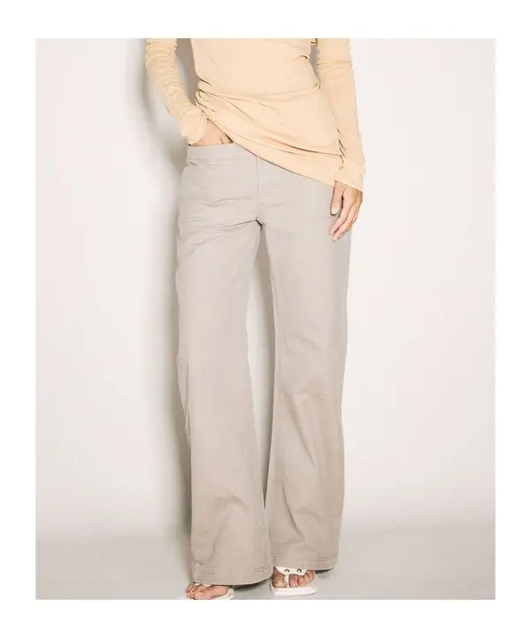 ENTIRE STUDIOS Heavy Wide-leg Pants - Nude