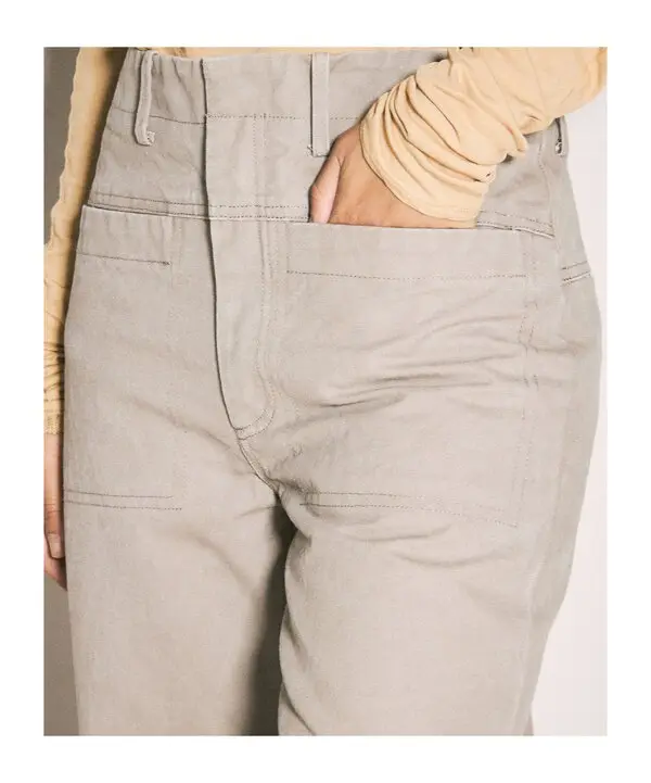 ENTIRE STUDIOS Heavy Wide-leg Pants - Nude