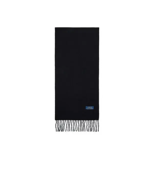 Polo Ralph Lauren Fringed Scarf - Black