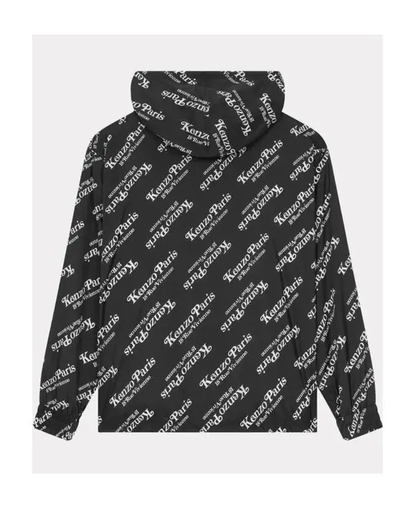 Kenzo All-over Logo Printed Windbreaker