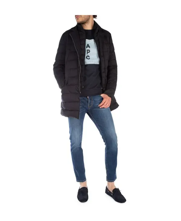 Herno Padded Down Coat With High Collar