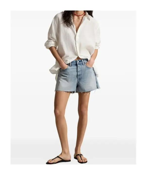 Polo Ralph Lauren Raw Hem Denim Shorts