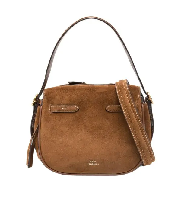 Polo Ralph Lauren Suede Shoulder Bag