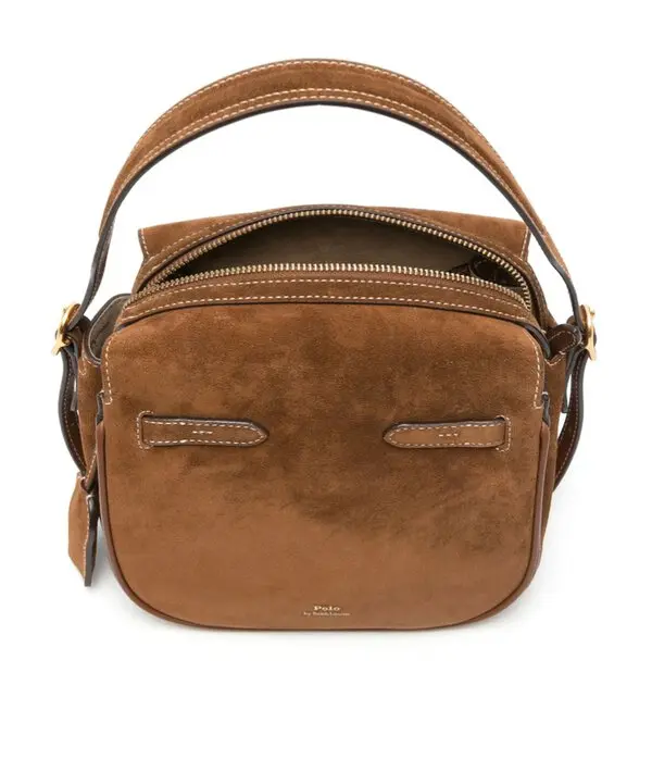 Polo Ralph Lauren Suede Shoulder Bag
