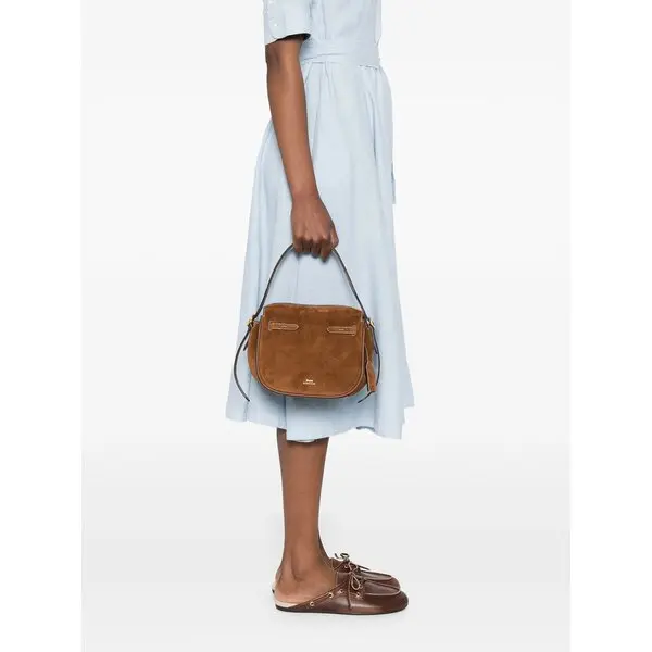 Polo Ralph Lauren Suede Shoulder Bag