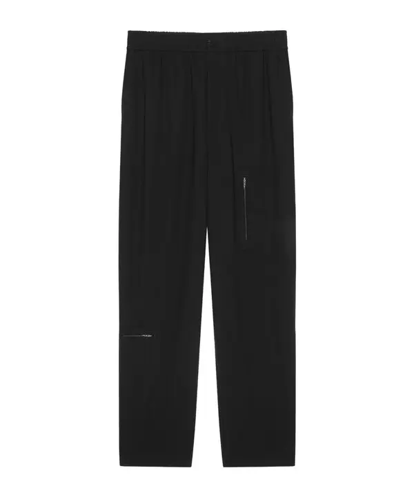 Givenchy Zip Detailed Pants - Black