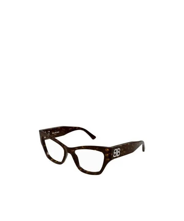 Balenciaga Cat Eye Eyeglasses - Brown