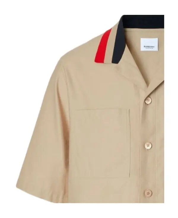 Burberry Logo-collar Shirt