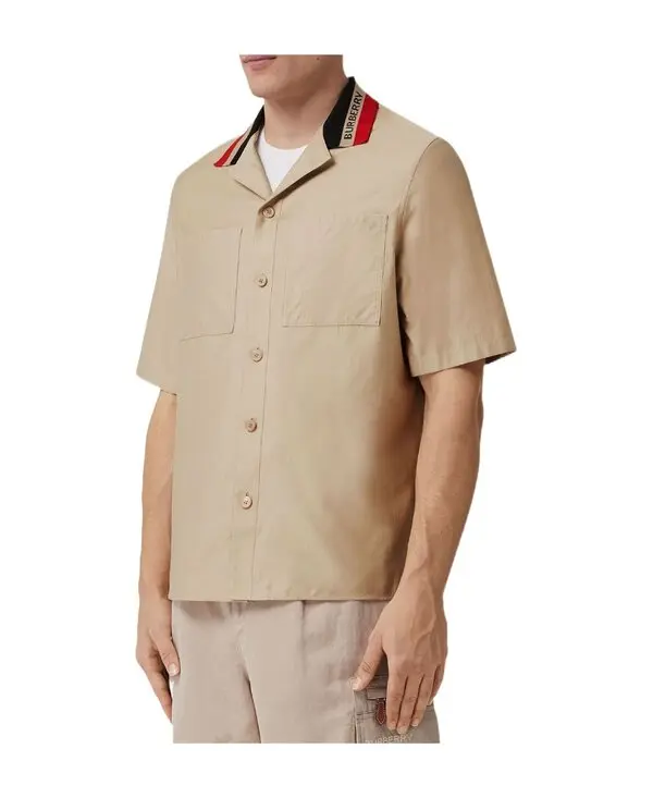 Burberry Logo-collar Shirt