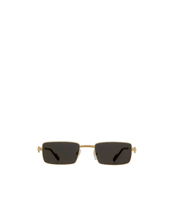 Cartier Rectangular Metal Sunglasses - Green