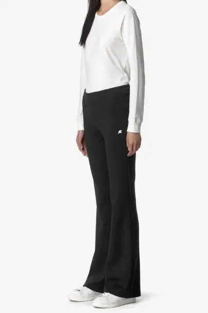 K-WAY Grey Flare Sport Trousers - Black
