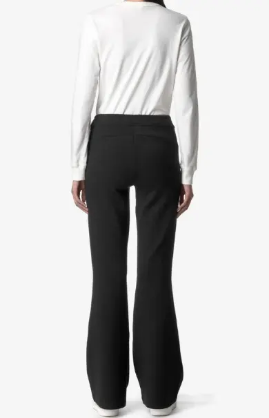 K-WAY Grey Flare Sport Trousers - Black
