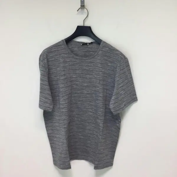 Saint Laurent Monogram T-shirt In Jersey With Lamé Stripes