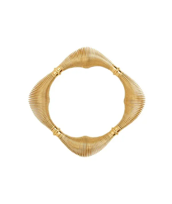 Alaïa Spiral Necklace - Golden