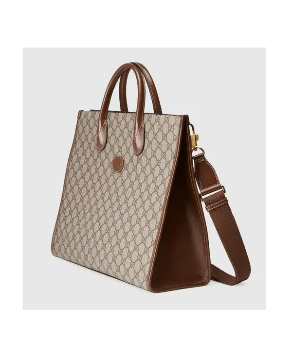 Gucci Gg Supreme Canvas Tote Bag