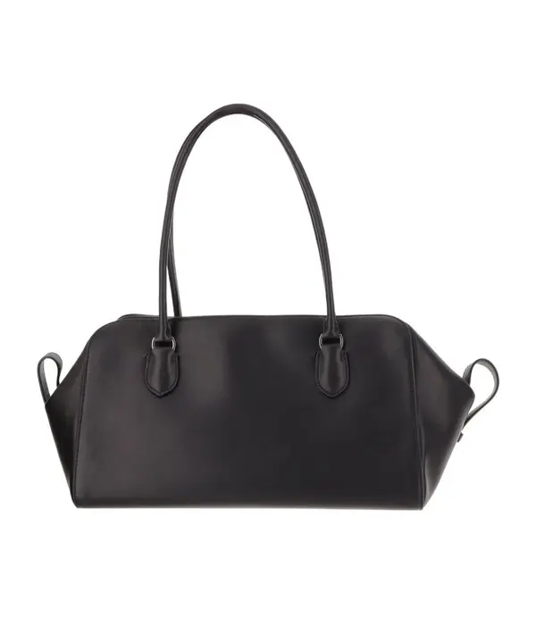 THE ROW Leather Bowling Bag