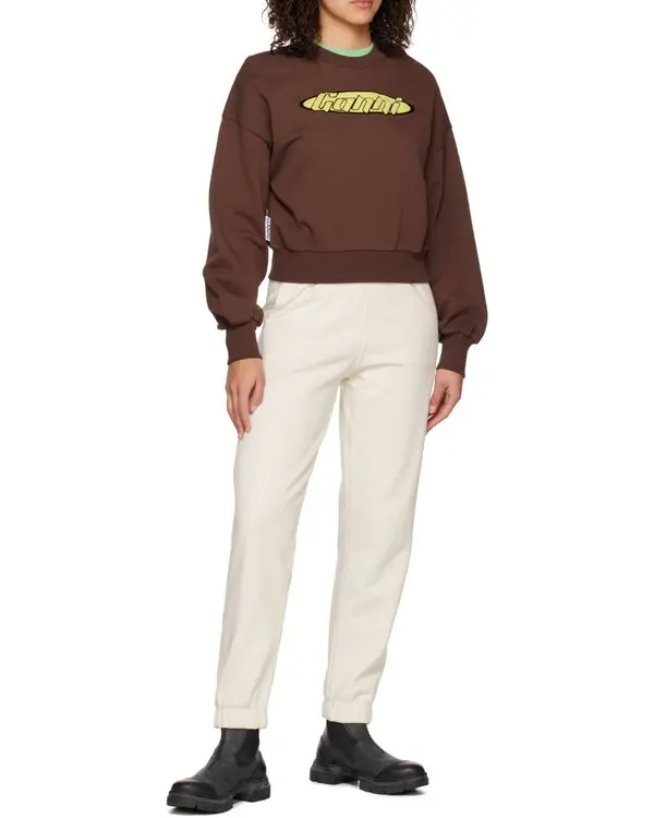 GANNI Software Isoli Elasticated Jogging Trousers